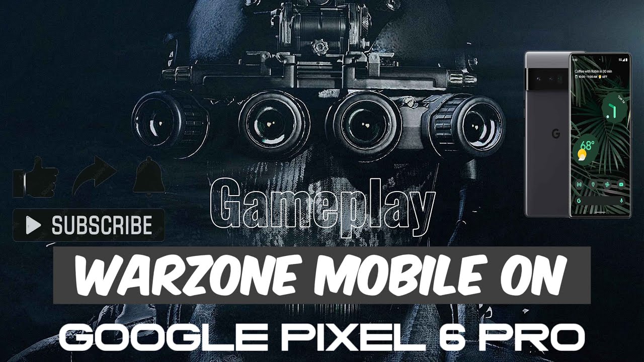 Warzone mobile in Google Pixel 6 pro full Rush gameplay 40 to 60 FPS ...