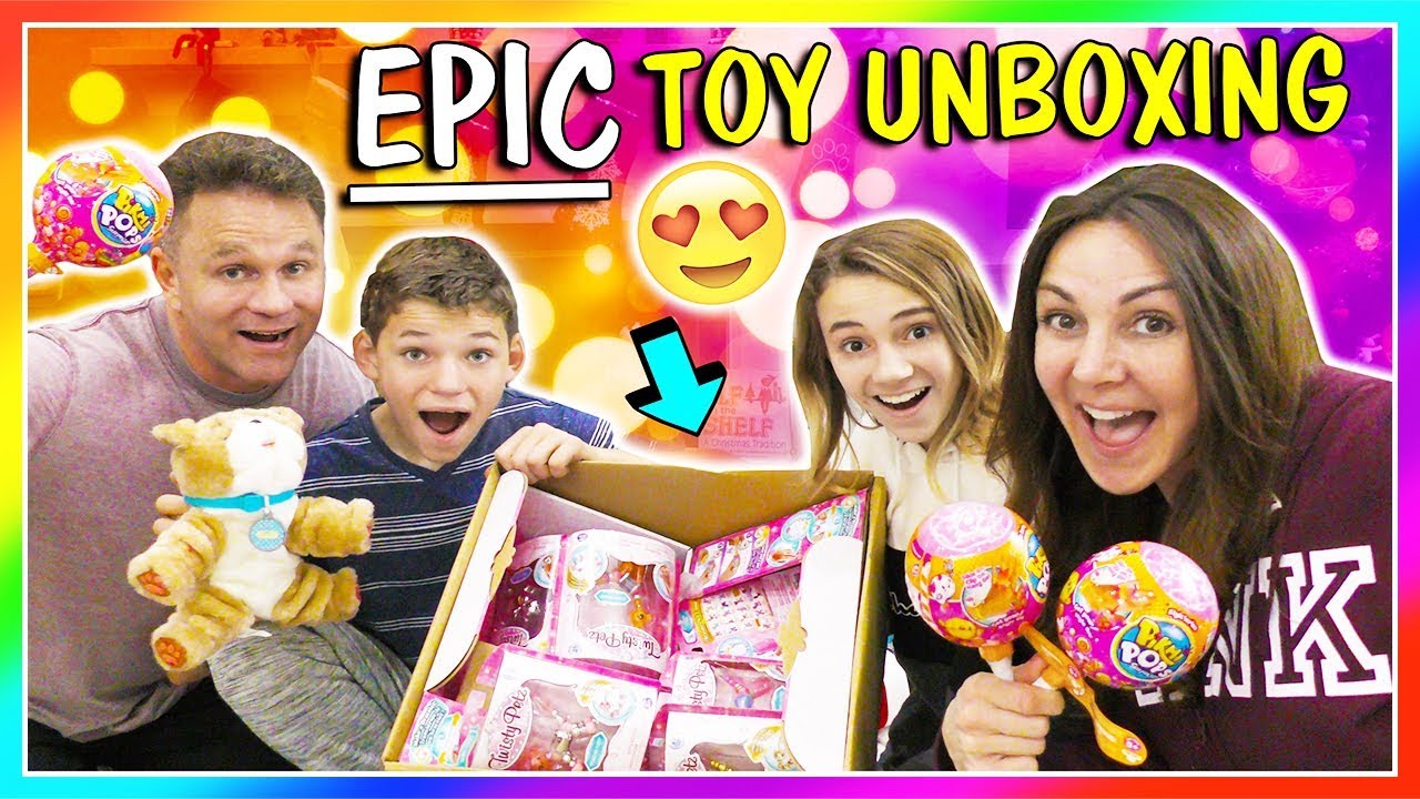 EPIC TOY UNBOXING AND REVEAL | We Are The Davises - YouTube