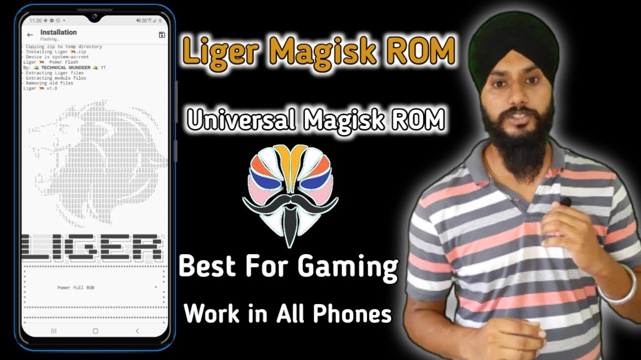 Liger Magisk ROM | Liger Magisk Module | Universal Magisk ROM | Liger ...