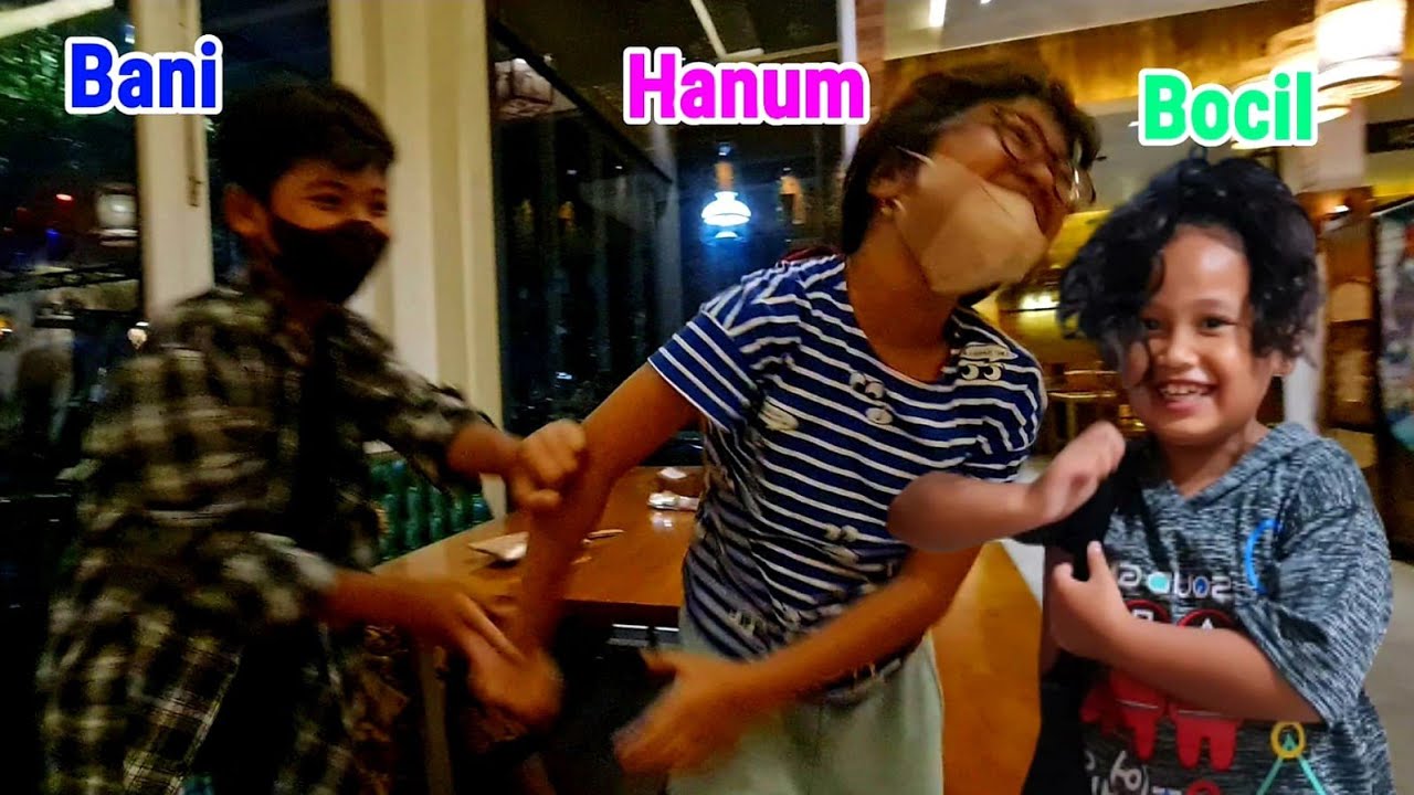 LANJUT.. HANUM AJAK BANI MAIN TENDA TENDAAN - ACAKADUL SEMUA!! Hehe..💞 ...