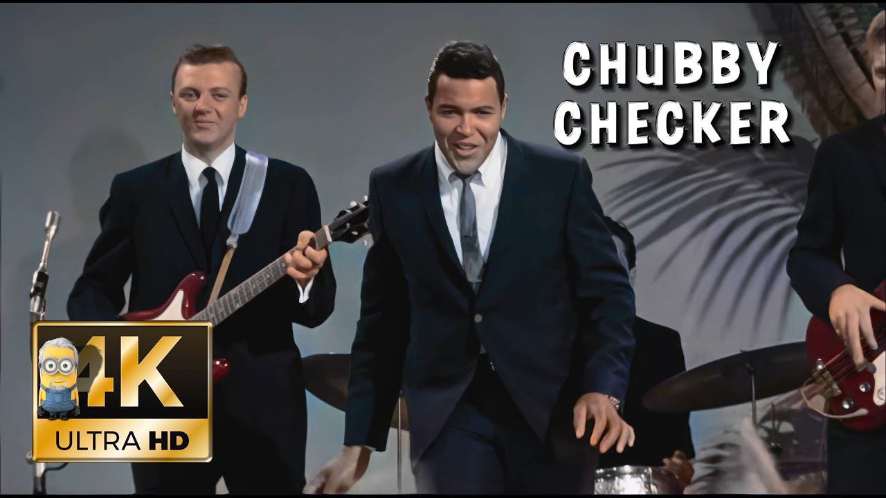 Chubby Checker - The Fly (1962) AI 4K Colorized Enhanced - YouTube
