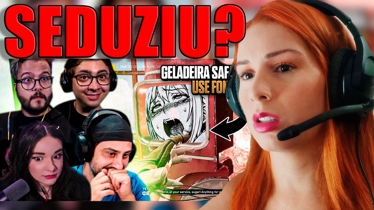 REACT - STREAMERS vendo a GELADEIRA SAFAD4 em Atomic Hearts - YouTube