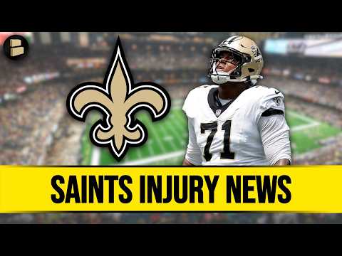Saints Injury News Ft. Kelvin Banks Went From BAD To WORSE!