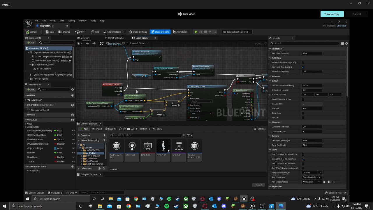 Character controls and animation - YouTube