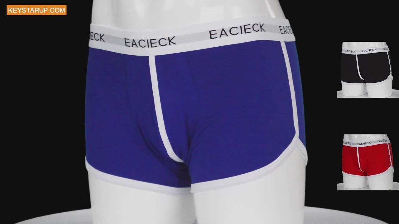 Cool men underwear boxer shorts customized on waistband BXR0230 - YouTube