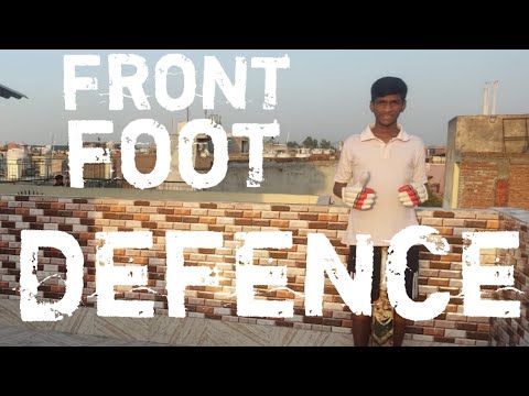 front foot defence in cricket||front foot defence||front foot short ...