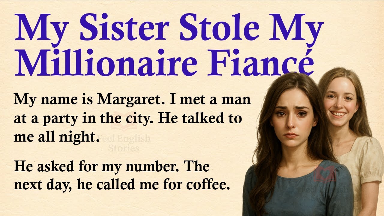 My Sister Stole My Millionaire Fiancé Emotional English Story (A1 | A2 ...