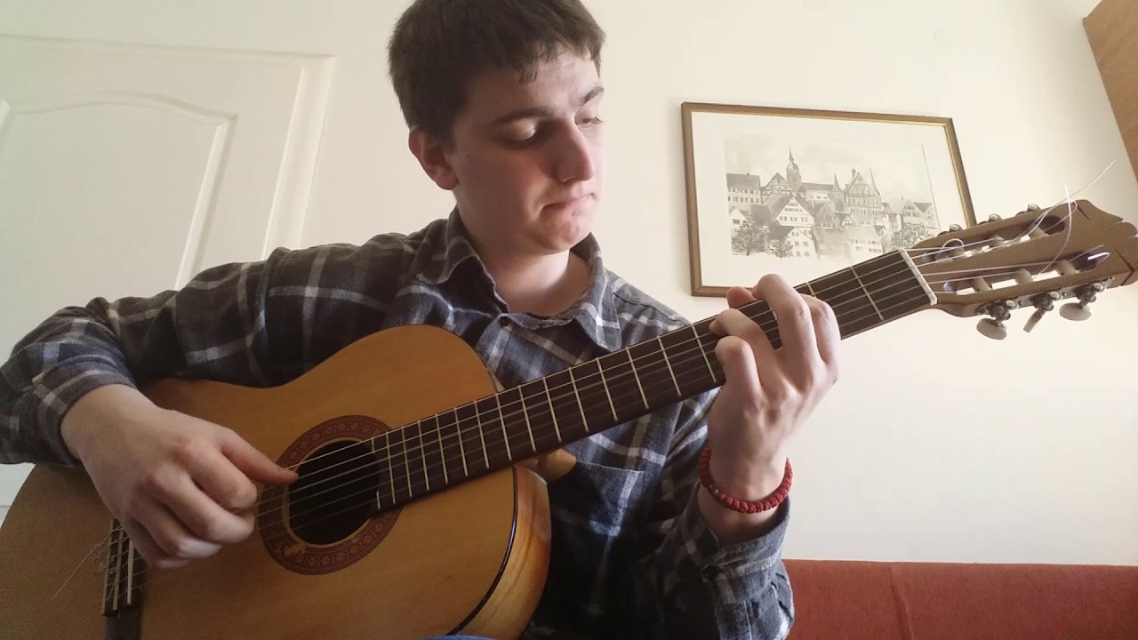 The Beatles-Yesterday cover by Milos Aleksic - YouTube
