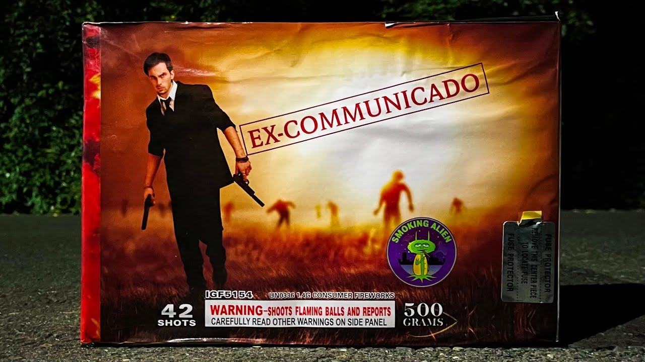 Ex Communicado by Smoking Alien Fireworks (500g 42s) - YouTube