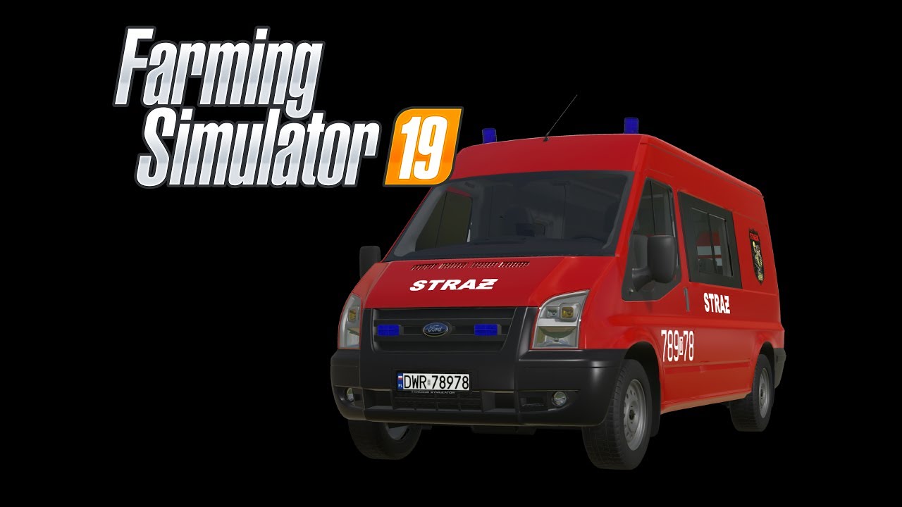 [FS19] Ford Transit V2 Straż pożarna - YouTube