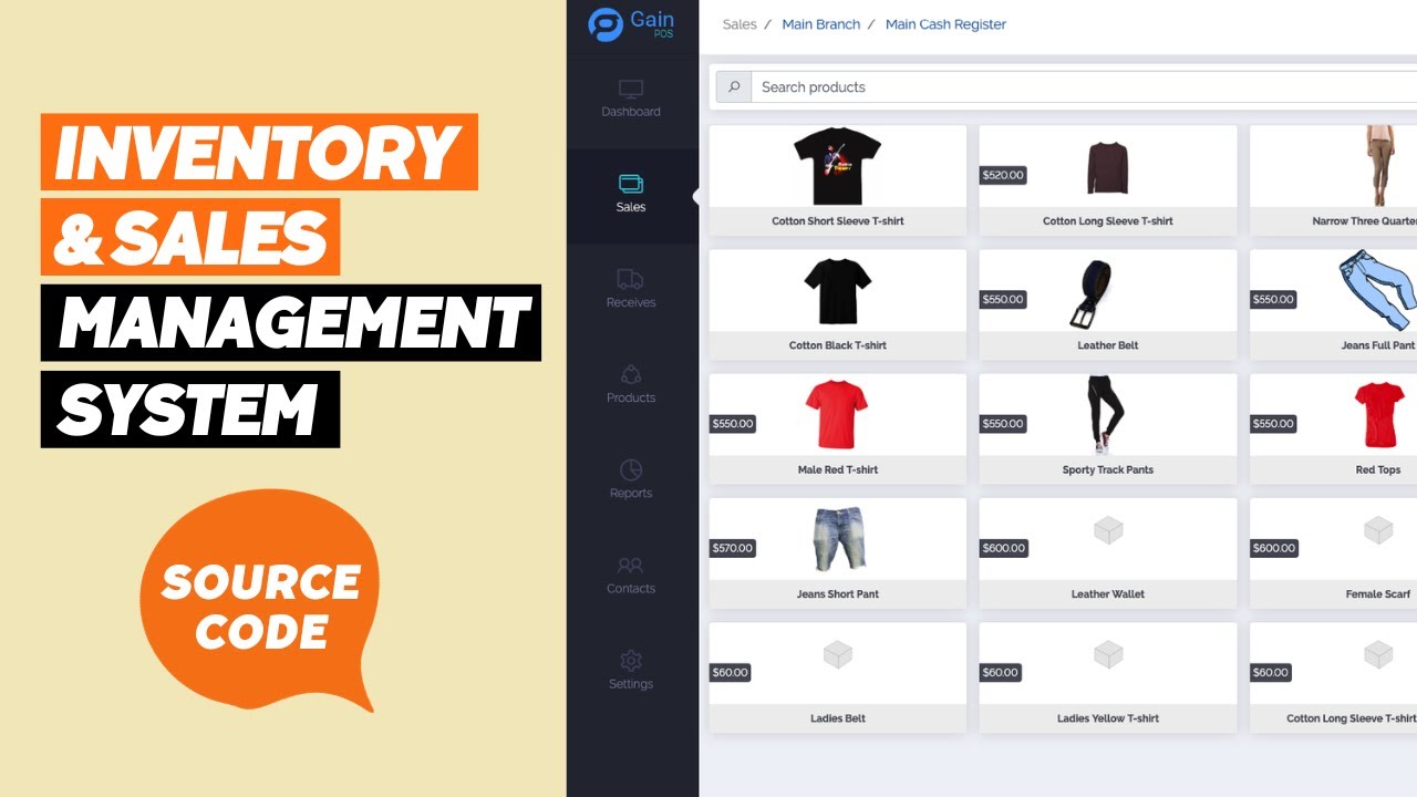 Gain POS Inventory & Sales Management System POS For Any Shop & Pharmacy ( Php Laravel ) Source ...