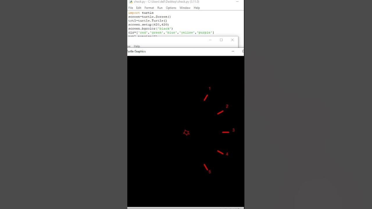 Python Turtle Graphics Shorts Shortvideo Learncoding Python Pythonprogramming Youtube