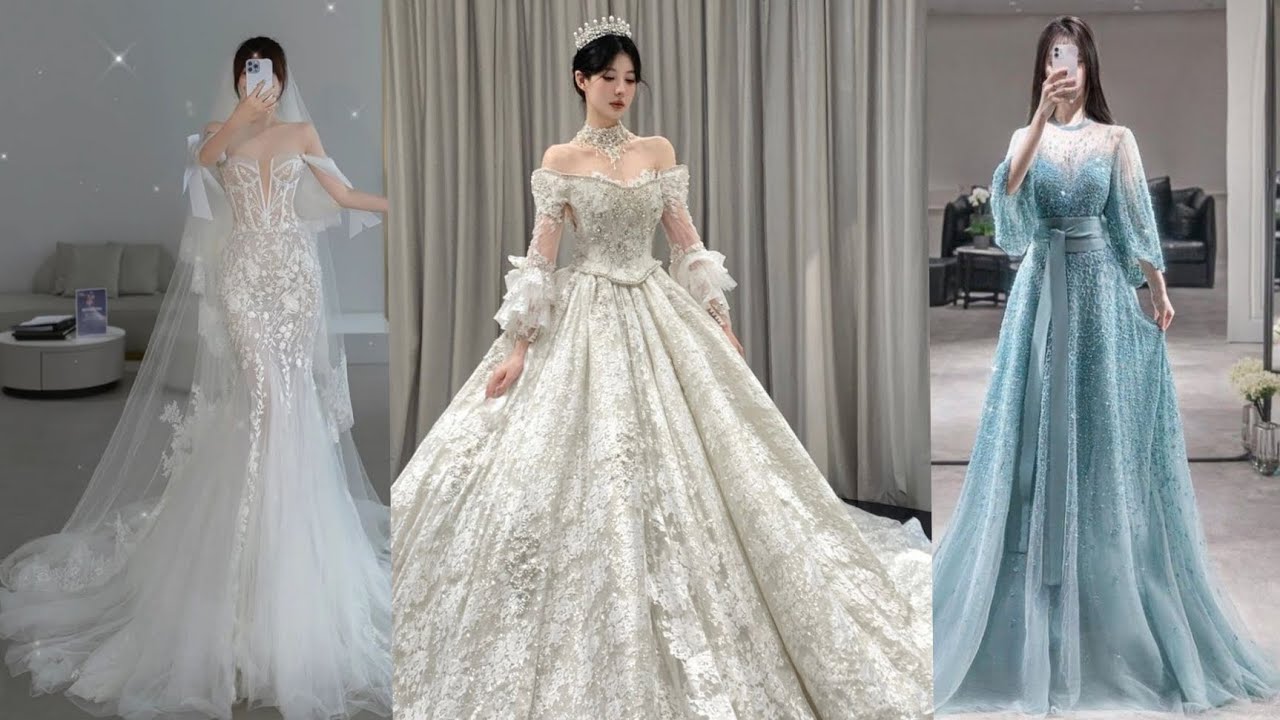 beautifUL koreEN ball gowN fOr pRoM 💕 - YouTube