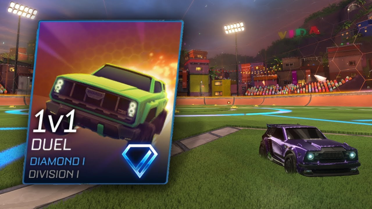 I got Diamond 1 in ONES *ROCKET LEAGUE* - YouTube