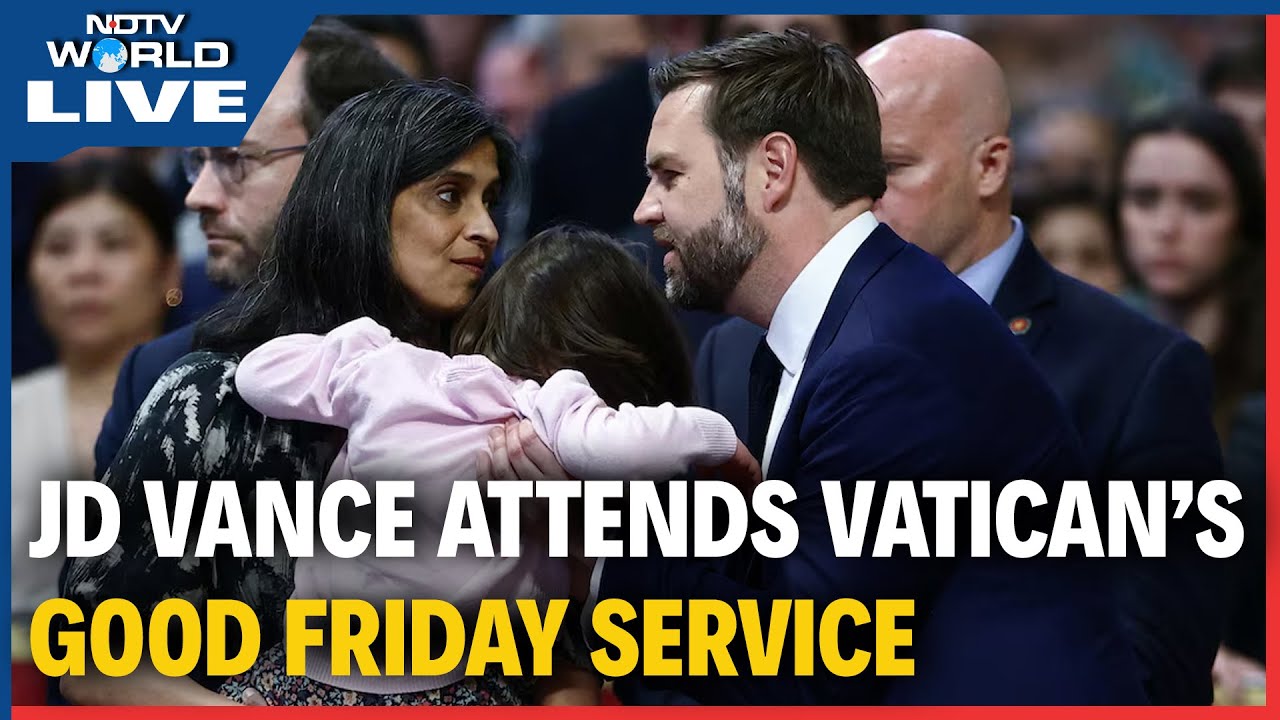 Rome | US VP JD Vance, Catholic At Odds With Pope Francis, Attends ...