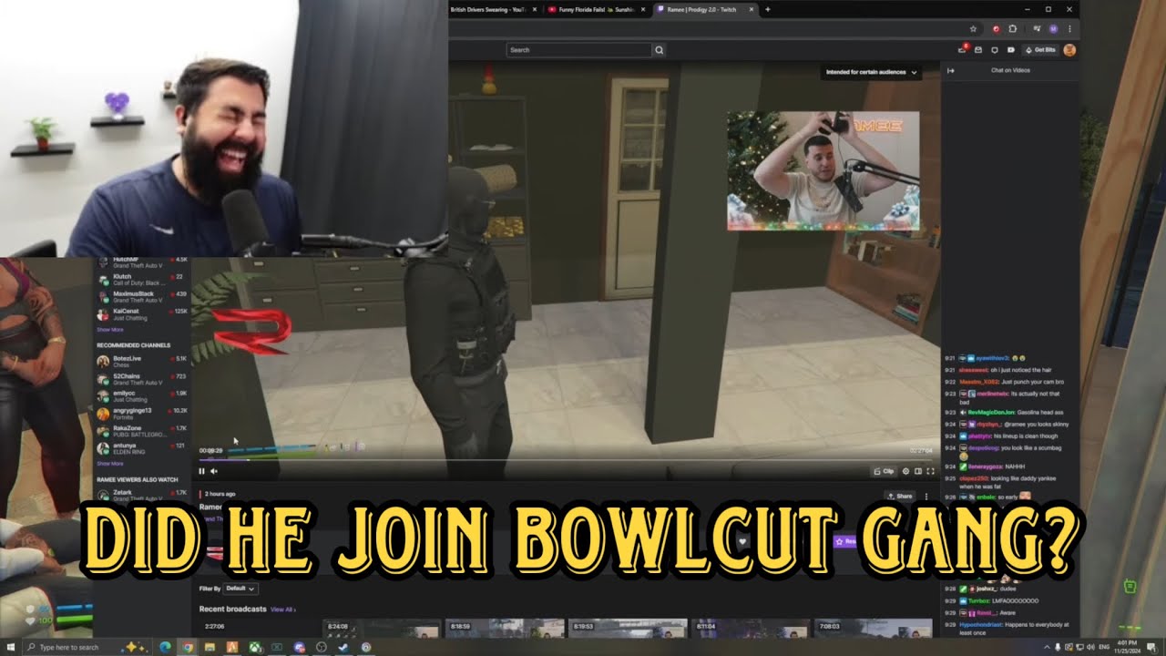 Patar Reacts to Ramee's New IRL Haircut | Prodigy 2.0 - YouTube