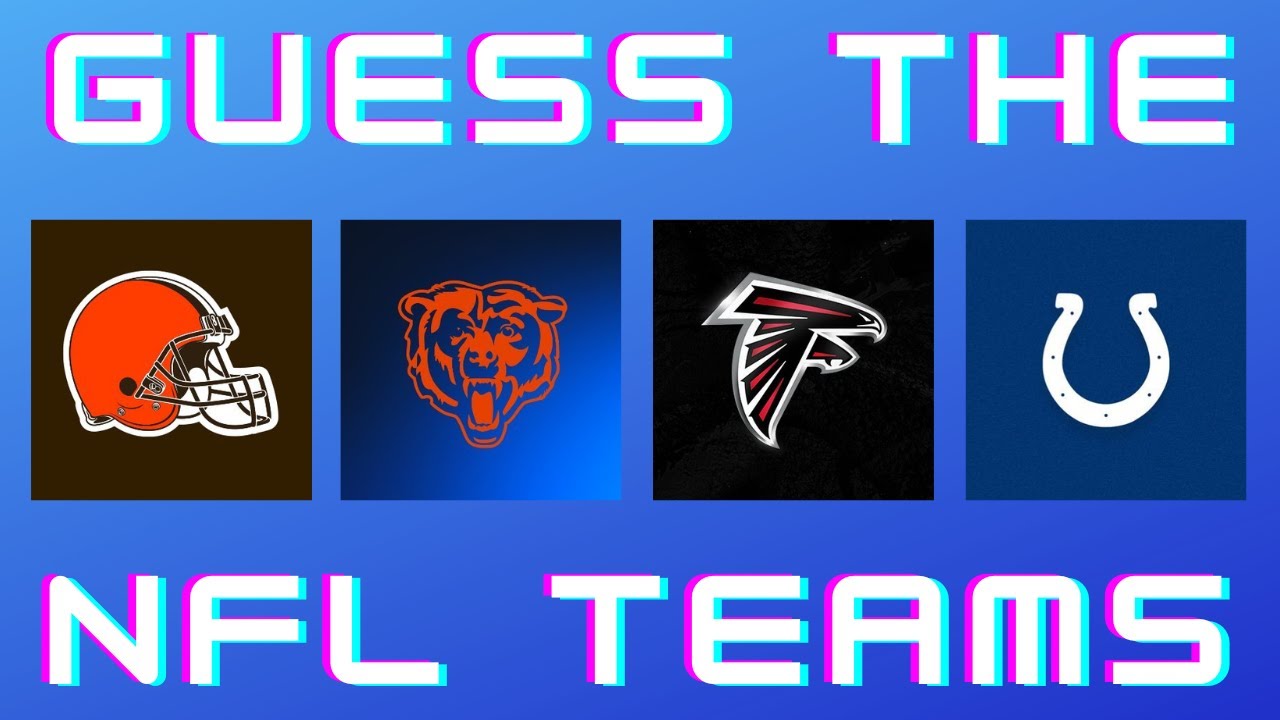 Guess the NFL teams/Football team logo quiz - YouTube