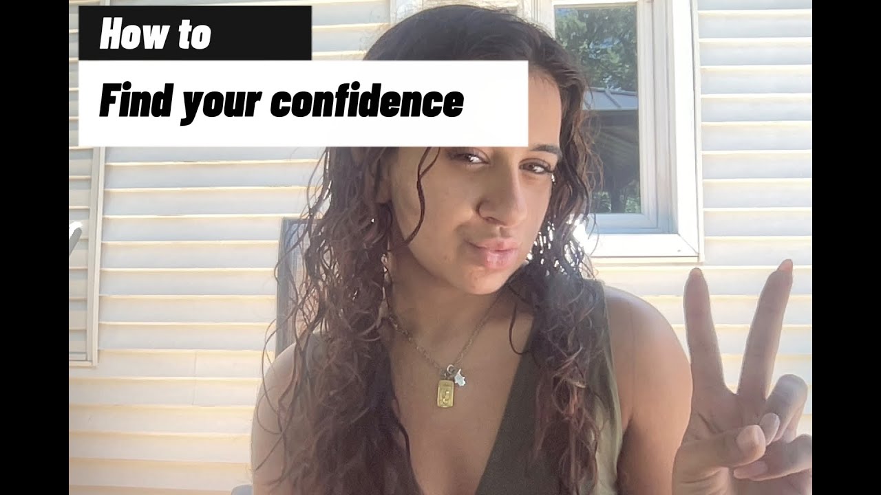 How do I find confidence - YouTube