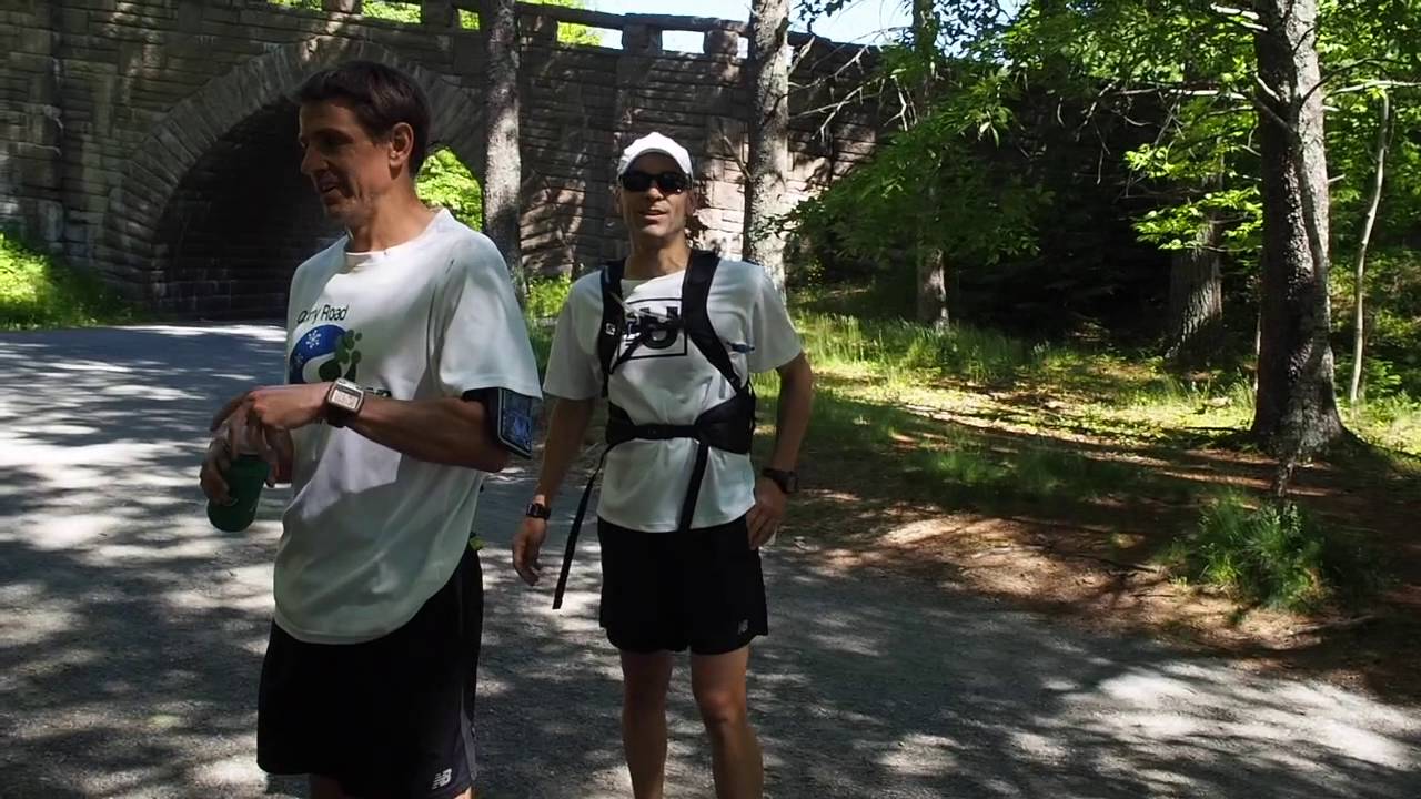 Acadia NP Marathon Run - YouTube