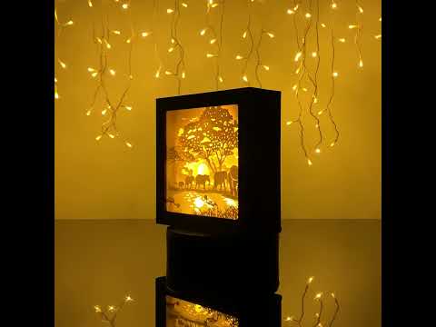 Best Paper cut light boxes 2020! - YouTube