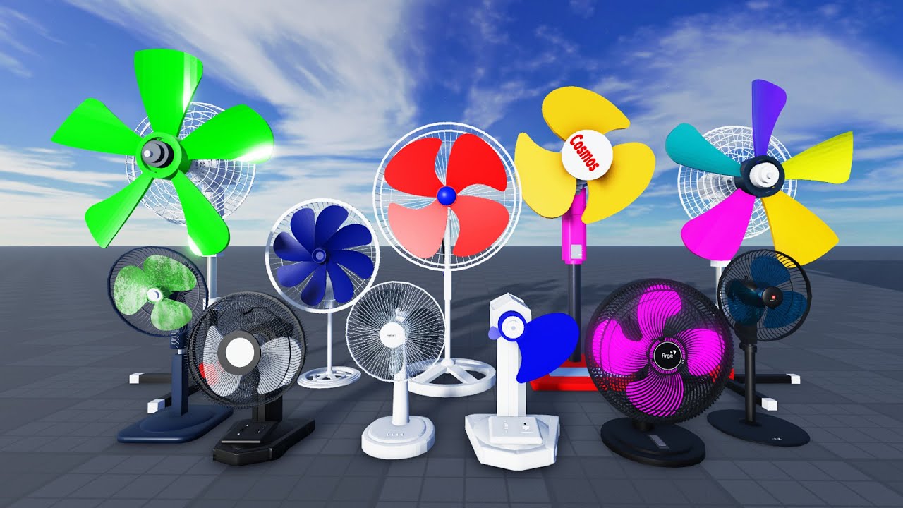 New Fan Shop DIY Creation, Super Crazy Fans Invention - YouTube