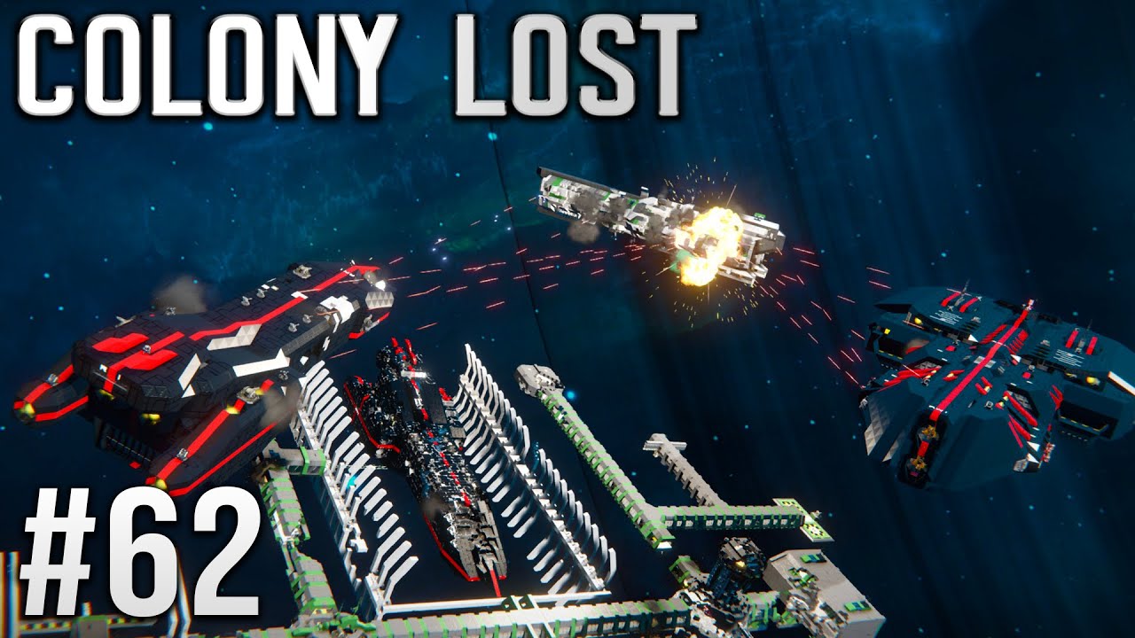 Space Engineers - Colony LOST! - Ep #62 - Attack on the Shipyard! - YouTube