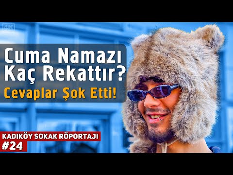 Cuma Namazı Kaç Rekattır? - Cevaplar Şok Etti! - Kadıköy Sokak Röportajı