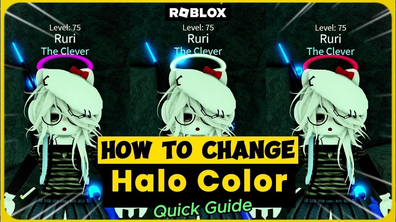 How To Change HALO COLOR in Fisch 😇 Choose Halo Color on Fisch Roblox ...
