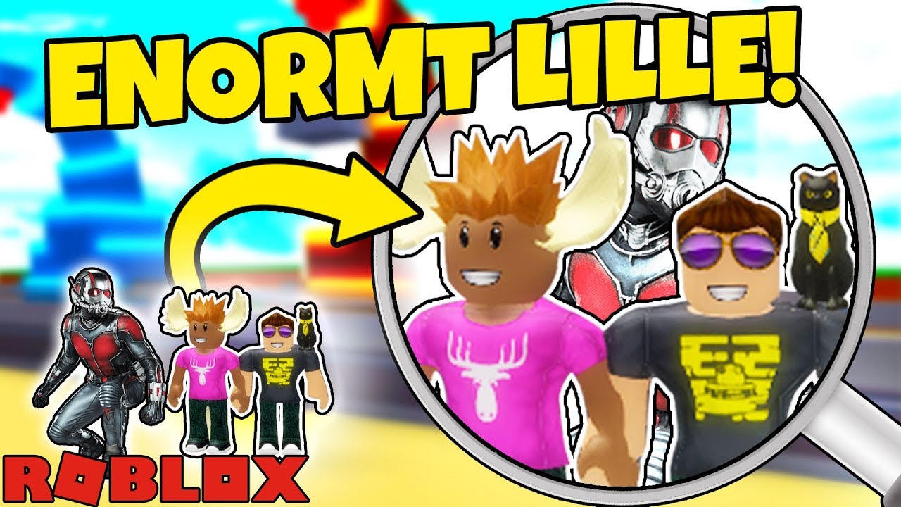 VI ER MEGA SMÅ = ANT MAN! - Dansk Roblox: 2 Player Superhero Tycoon ...