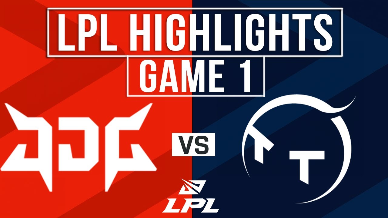 JDG vs TT Highlights Game 1 | LPL 2025 Split 1 Playoffs | JD Gaming vs TT Gaming - YouTube