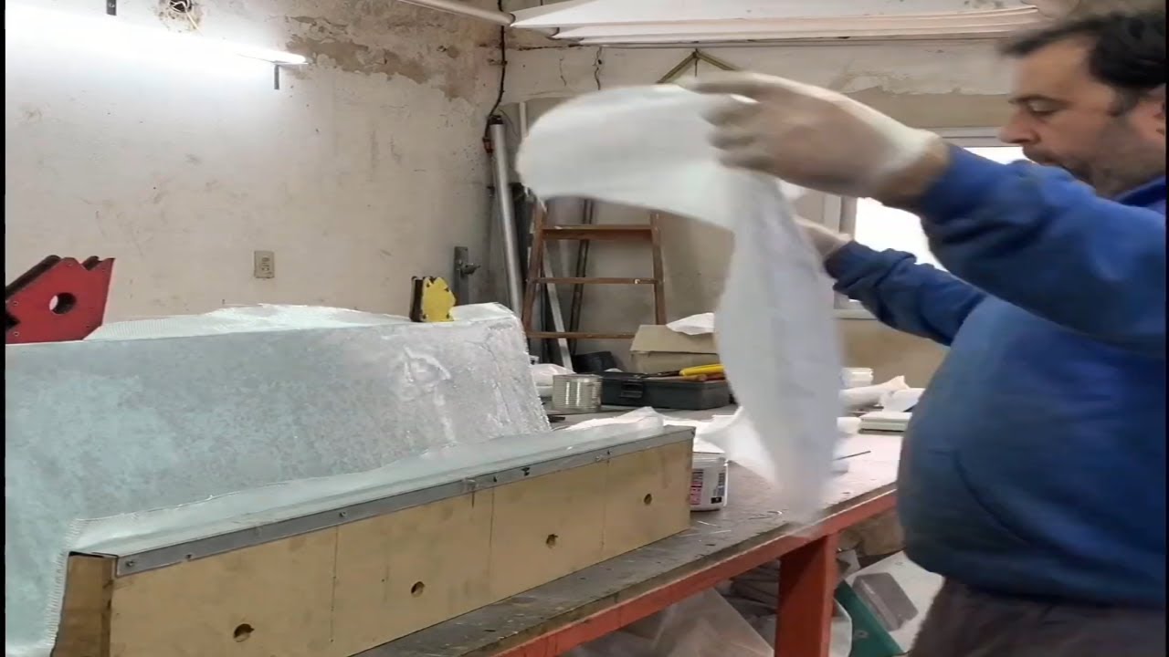 Laminando borde de ataque - Fácil MS 1/3 Avión Experimental Argentino ...