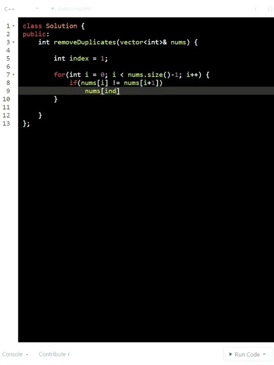 Remove Duplicates From Sorted Array Leetcode Solution Day 5 Shorts Youtube 0583
