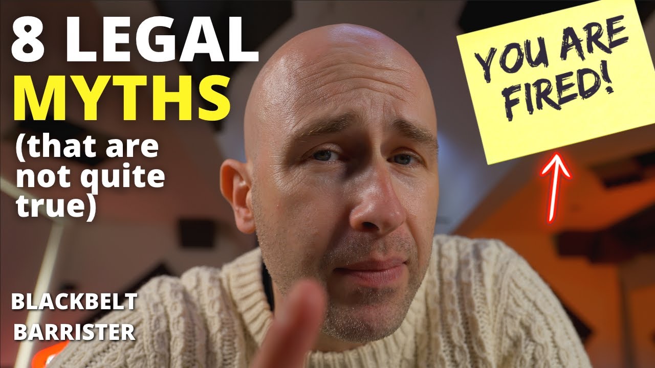 8 common legal myths that are not quite true - YouTube