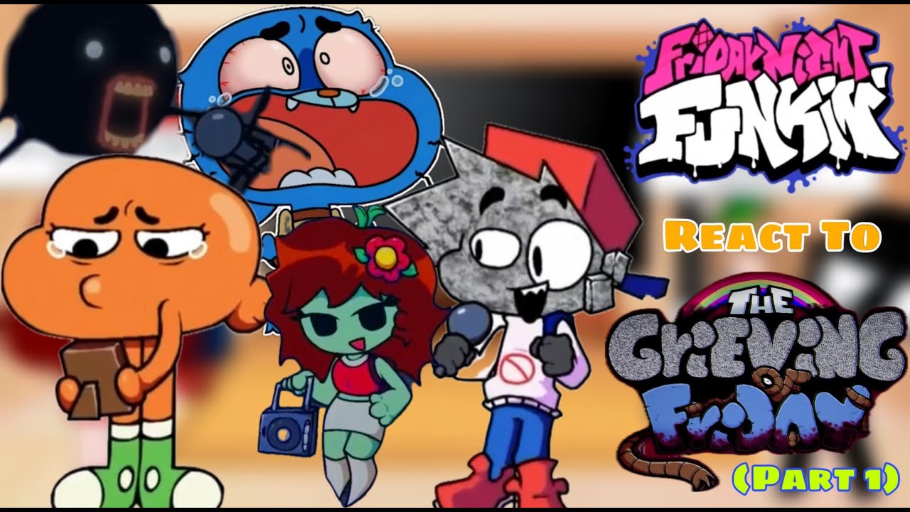 The Grieving Of Friday DEMO || Fnf To The Amazing World of Gumball ...