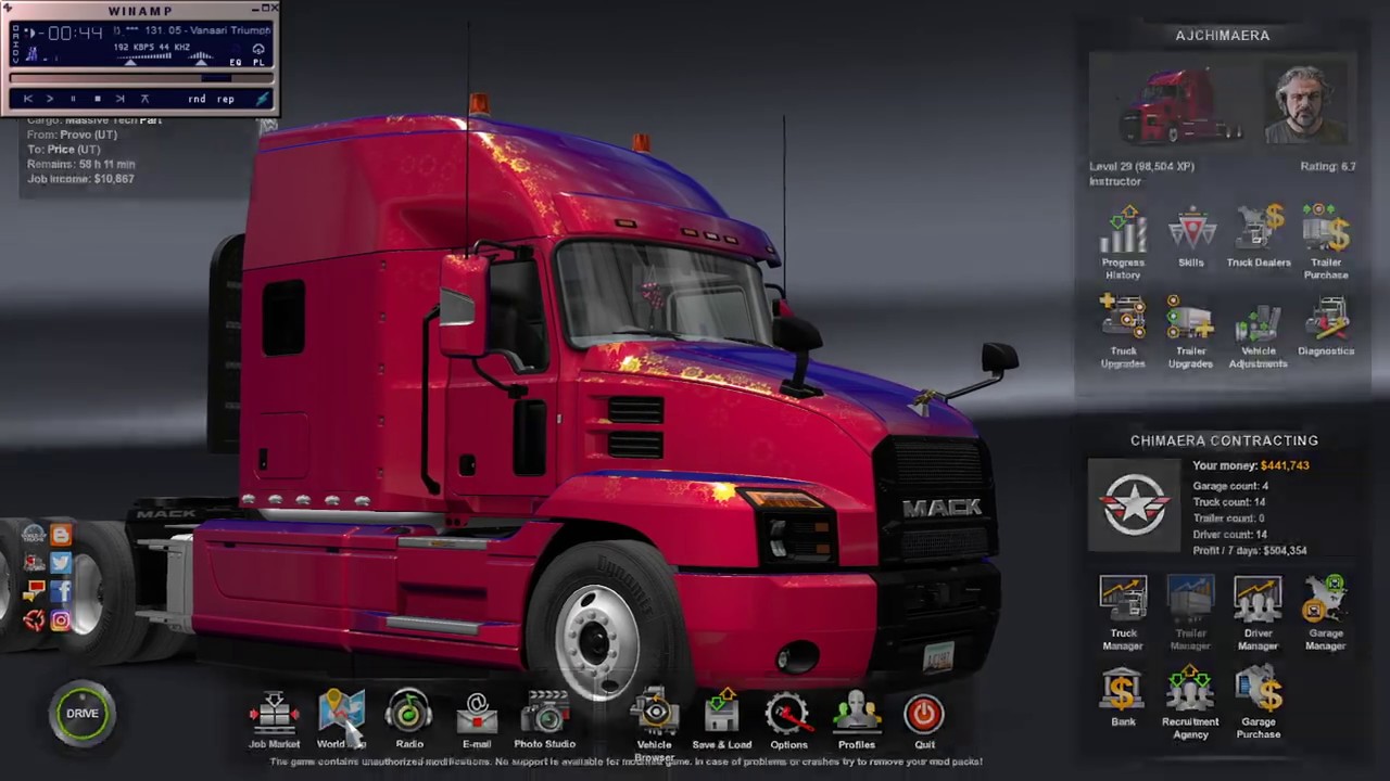 ATS - Utah - Special Transport Delivery - Provo to Price - YouTube