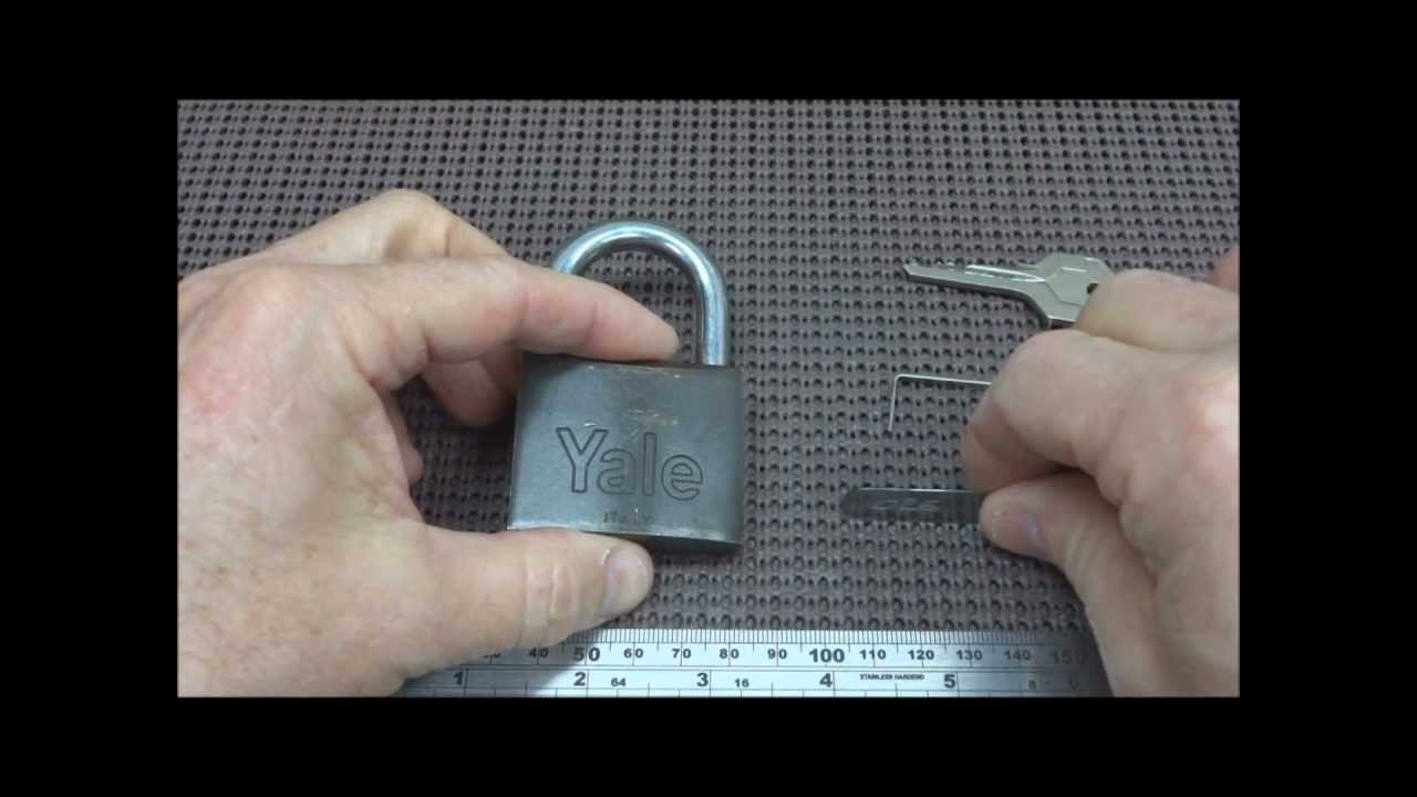 (94) Yale 50mm Padlock SPP'd - First Lock I Ever Picked (And Got a ...