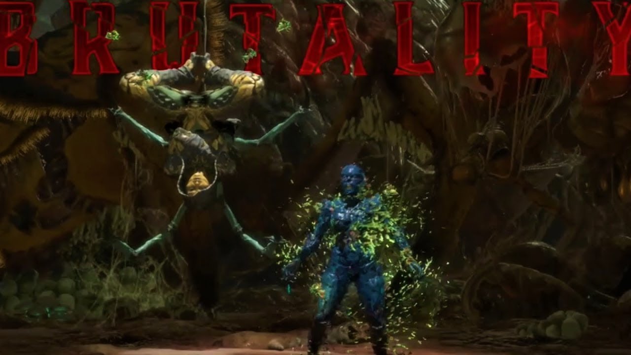 Mk11 - D'Vorah Bug Yuck (Brutality 3/10) - YouTube