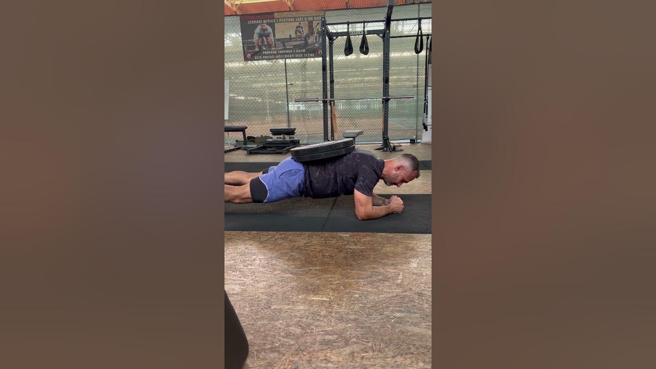 Weighted Plank Core Exercise - YouTube