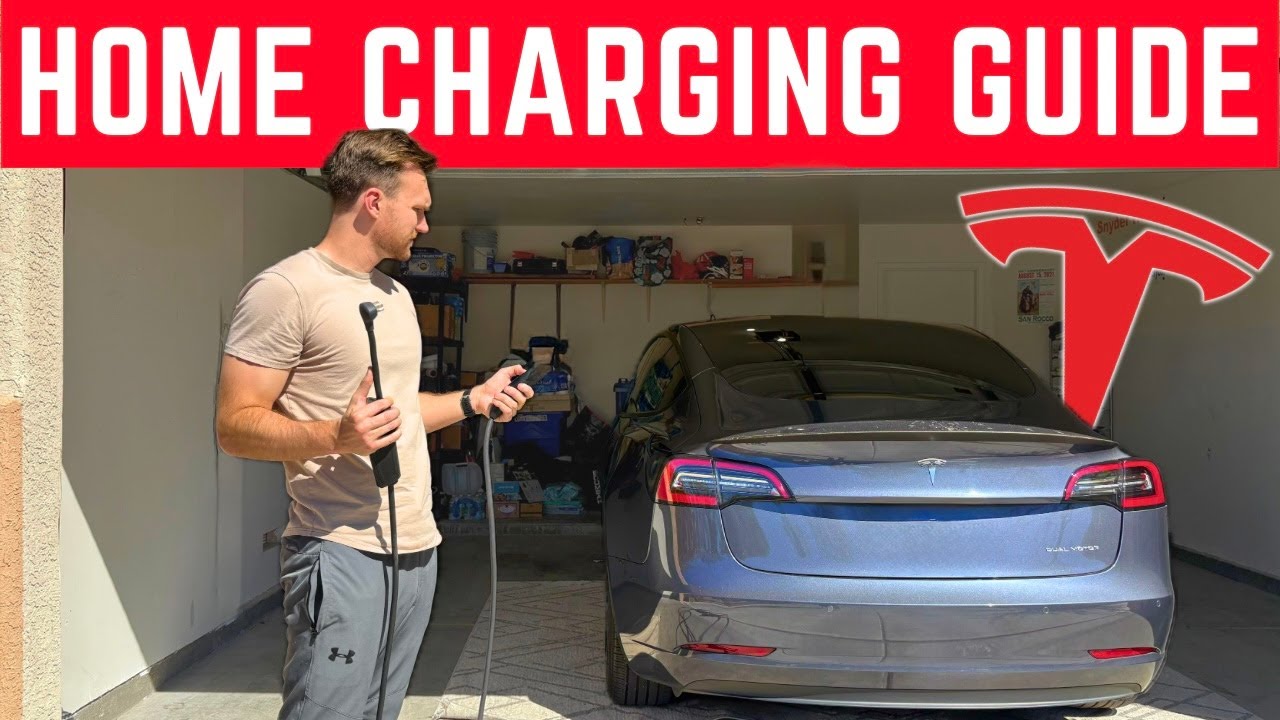 Tesla Home Charging for Beginners: All Options Explained - YouTube