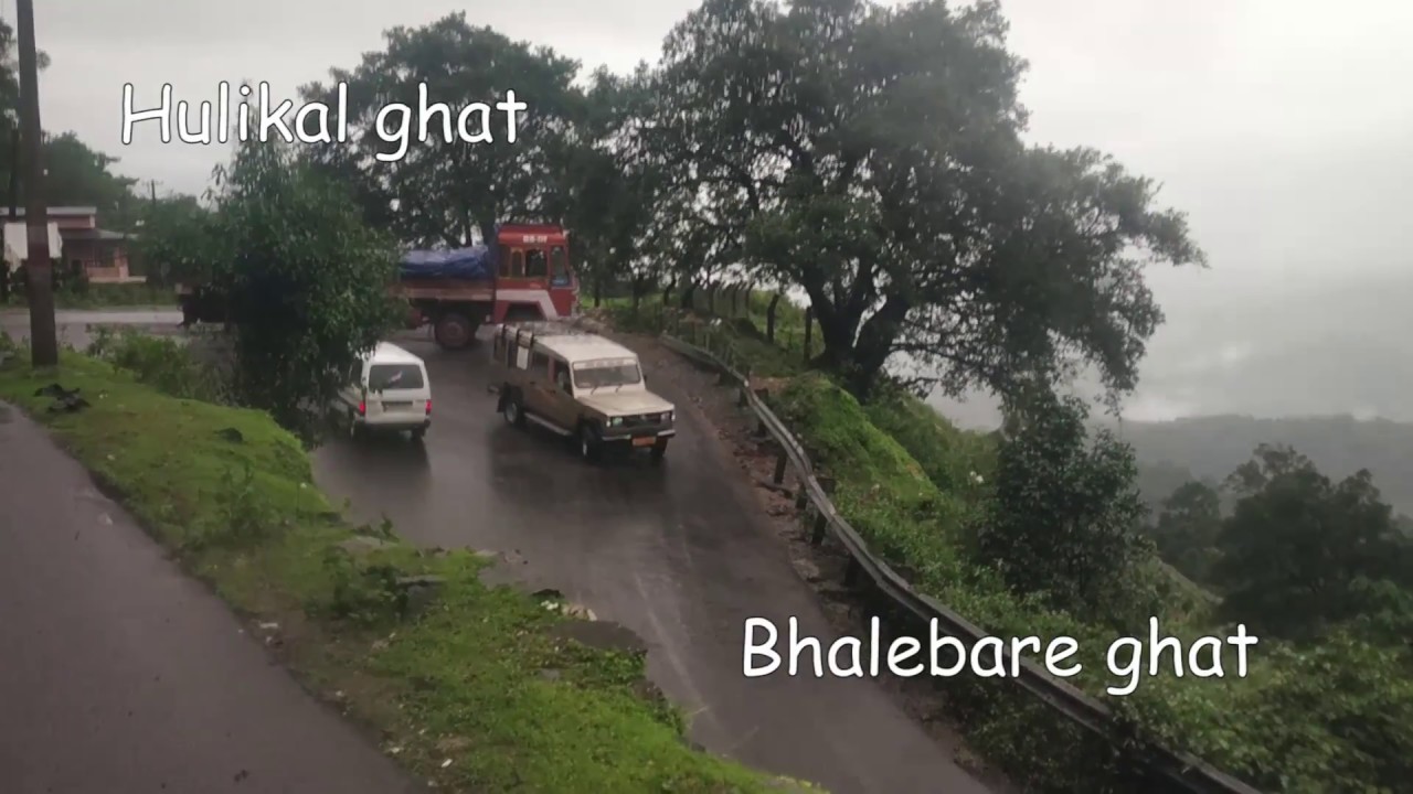 Hulikal ghat | Balebare| Western ghats | Dangerous road | Hairpin ...