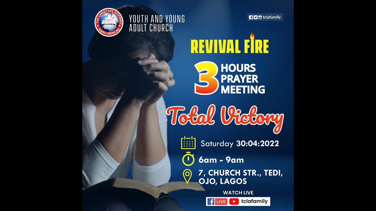 REVIVAL FIRE PRAYER MEETING | 30042022 - YouTube