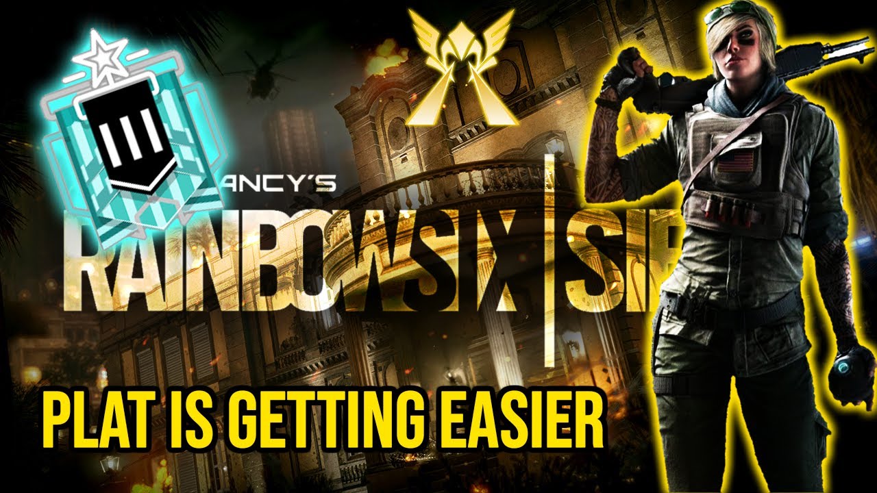 PLAT IS GETTING EASIER OR I AM GETTING BETTER | RAINBOW SIX SIEGE # ...