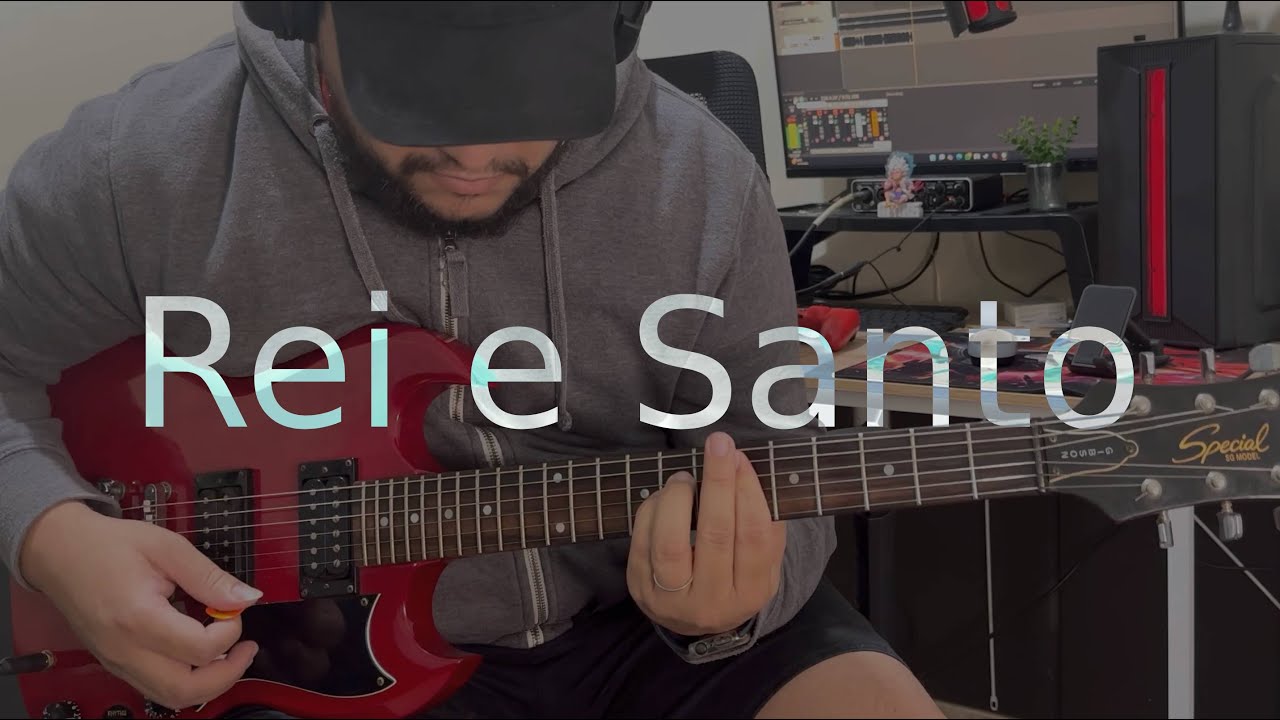 Canção & Louvor | Rei e Santo (Versão ao vivo) - Guitar Cover - YouTube
