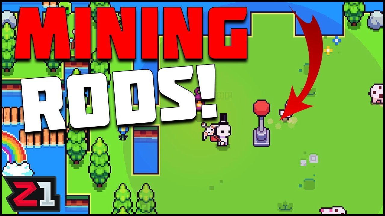 Mining Rod MADNESS! Forager Gameplay Episode 3 | Z1 Gaming - YouTube
