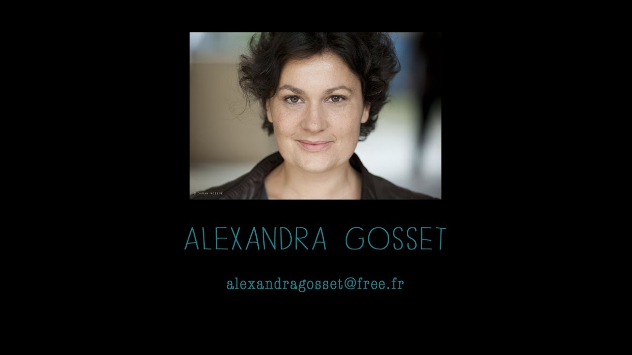 Demo doublage Alexandra GOSSET - YouTube