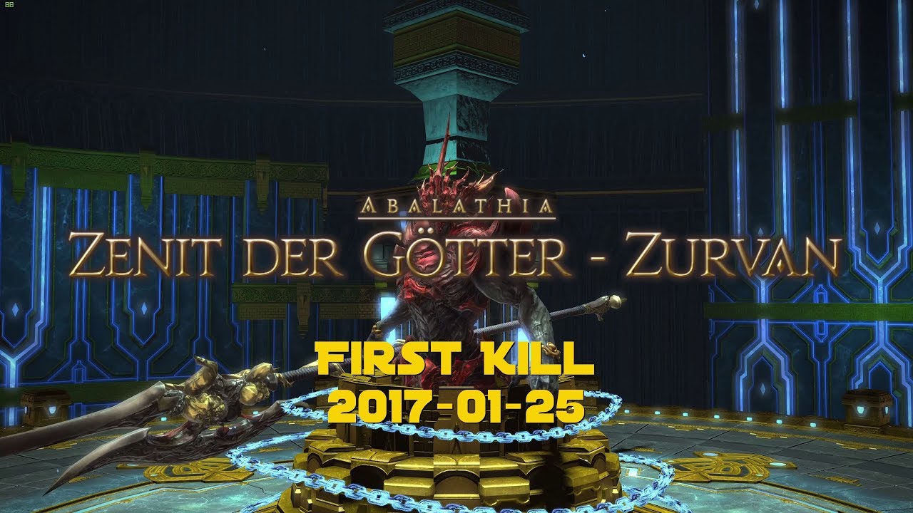 Zenit der Götter - Zurvan Extreme | GLT POV | Erst Kill - FFXIV - YouTube