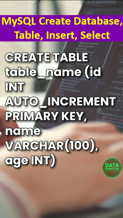 Mysql Create Database Table Insert Select From To Table