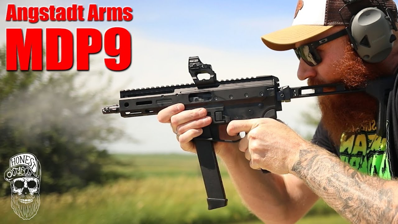 New Angstadt Arms MDP9 First Shots: Dumpster Fire 3.0? - YouTube