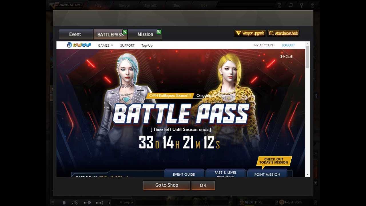 CROSSFIRE PHILIPPINES - BATTLE PASS SEASON 11 UPDATE PART 1(NO M4A1 S ...