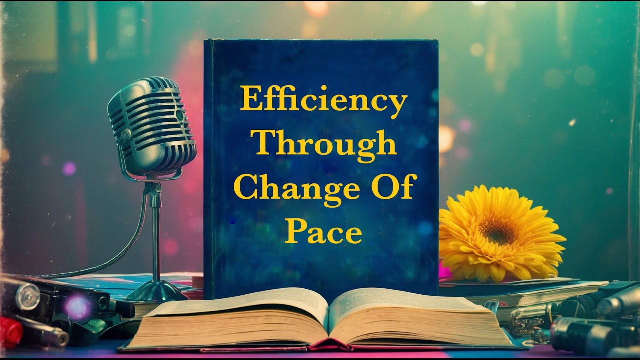 Efficiency through Change of Pace in Public Speaking - YouTube